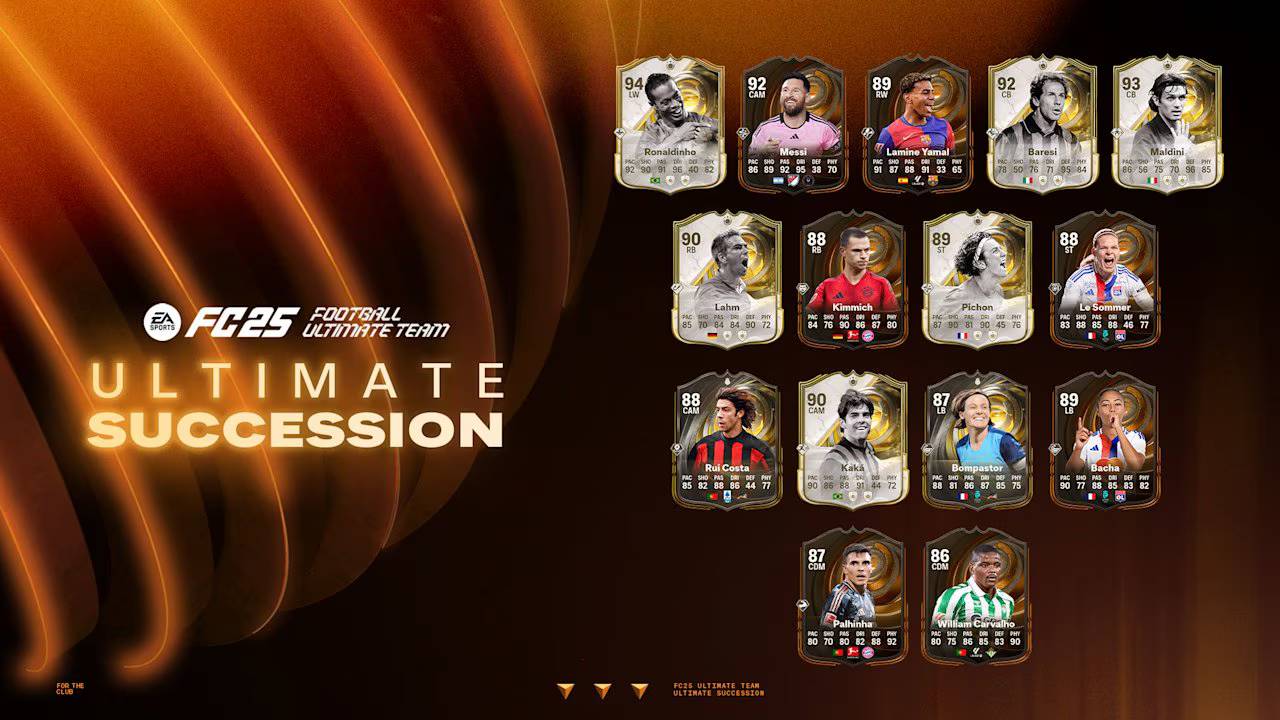 EA FC 25 Ultimate Succession 活动：球员和详情
