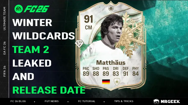 FC 26 Winter Wildcards Team 2 Leaked: Full Player List, Icons, Heroes ...