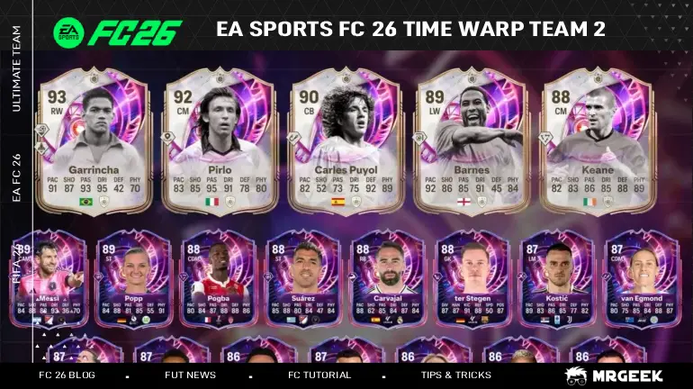 FC 26 Time Warp Team 2: Leaked Players, Release Date & How to Prepare